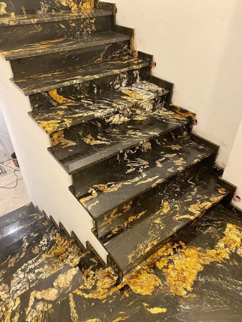 Fusion Gold Granite | Slabs | Tiles | Countertops | Supplier | Exporter