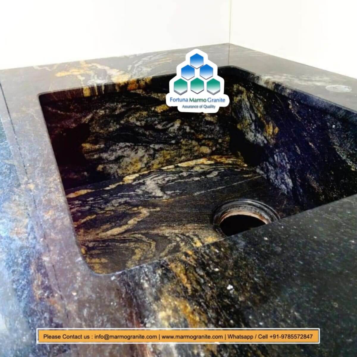 Titanium Gold Granite | Slabs | Tiles | Countertops | Supplier