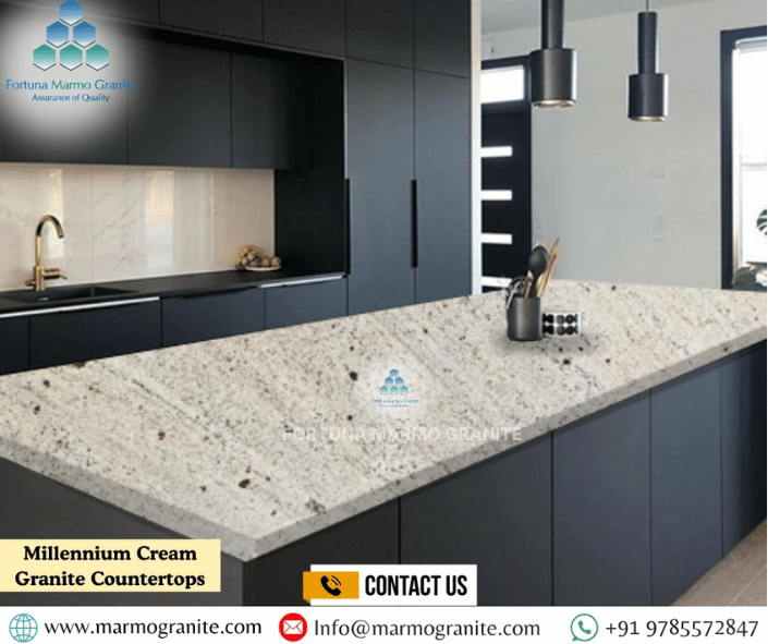 Millennium Cream Granite India Werten Sie Ihren Raum mit dem vielseitigen