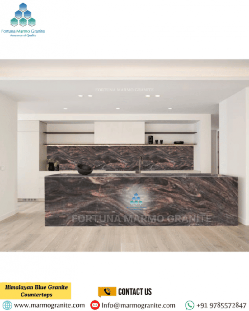 Himalayan Blue Granite Countertops Manufacturer & Exporter from India